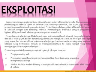 FELDSPAR BAHAN GALIAN INDUSTRI - BONITA | PDF