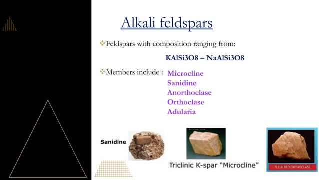 Feldspar Group Of Minerals in geology.pptx