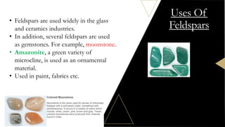 Feldspar Group Of Minerals in geology.pptx