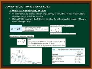 Lecture on foundation engineering (review of soil mechanics) | PPTX