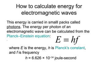 F:\Electromagnetic Spectrum | PPT