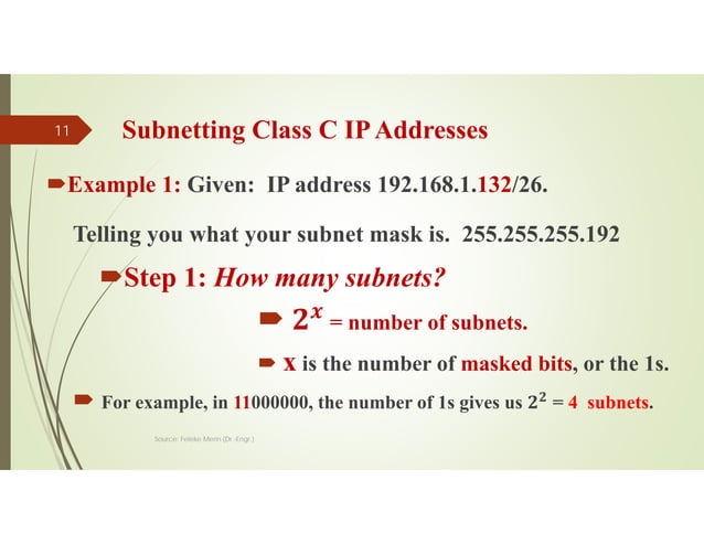 IP__ Address__Subnetting.pdf | Computer Networking | Computing