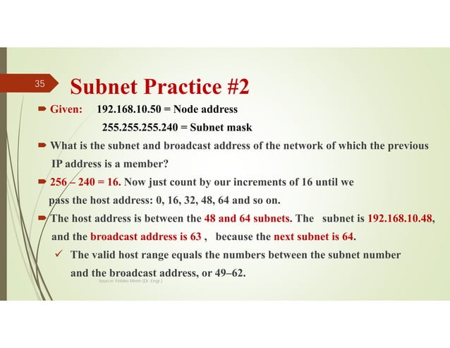 IP__ Address__Subnetting.pdf | Computer Networking | Computing