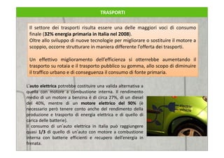 L'efficienza energetica vista dai FEL's (2a parte) | PPT