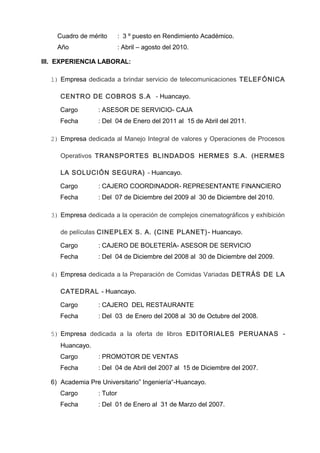 Felicia lazo asesor | DOC