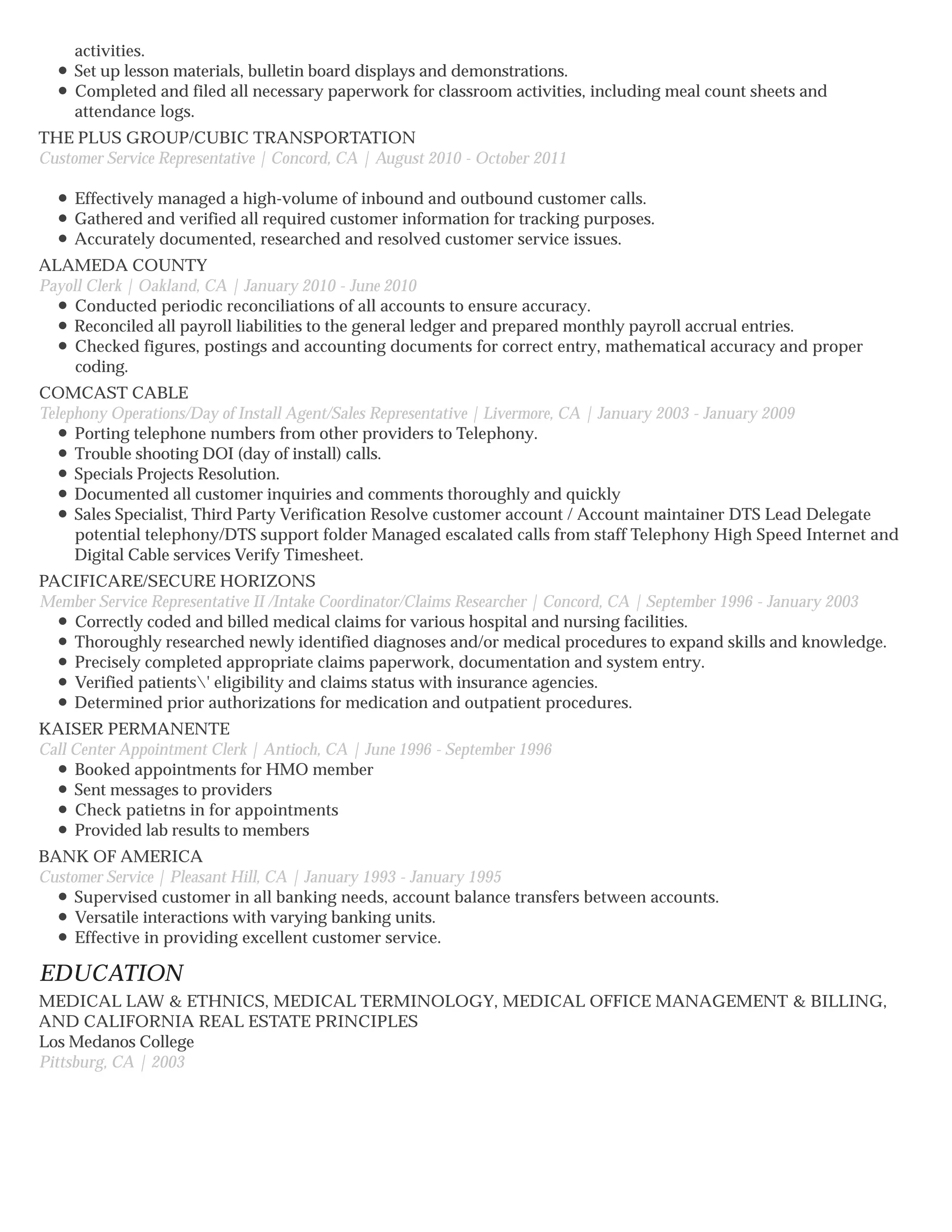 Felicia l davis resume new 9 14-16 | PDF