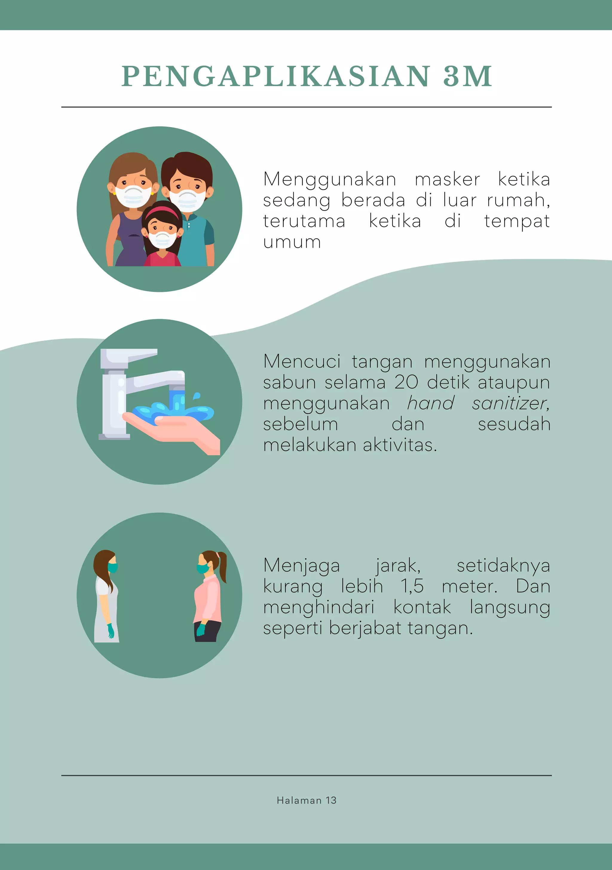 Felicia tata cara pola hidup sehat di tengah pandemi | PDF