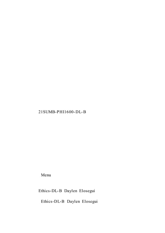 Felicific Calculus ExplainedAnimal TestingThis is nothing more | DOCX