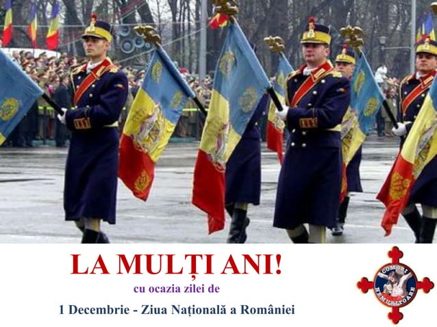 Felicitare de 1 Decembrie | PPTX