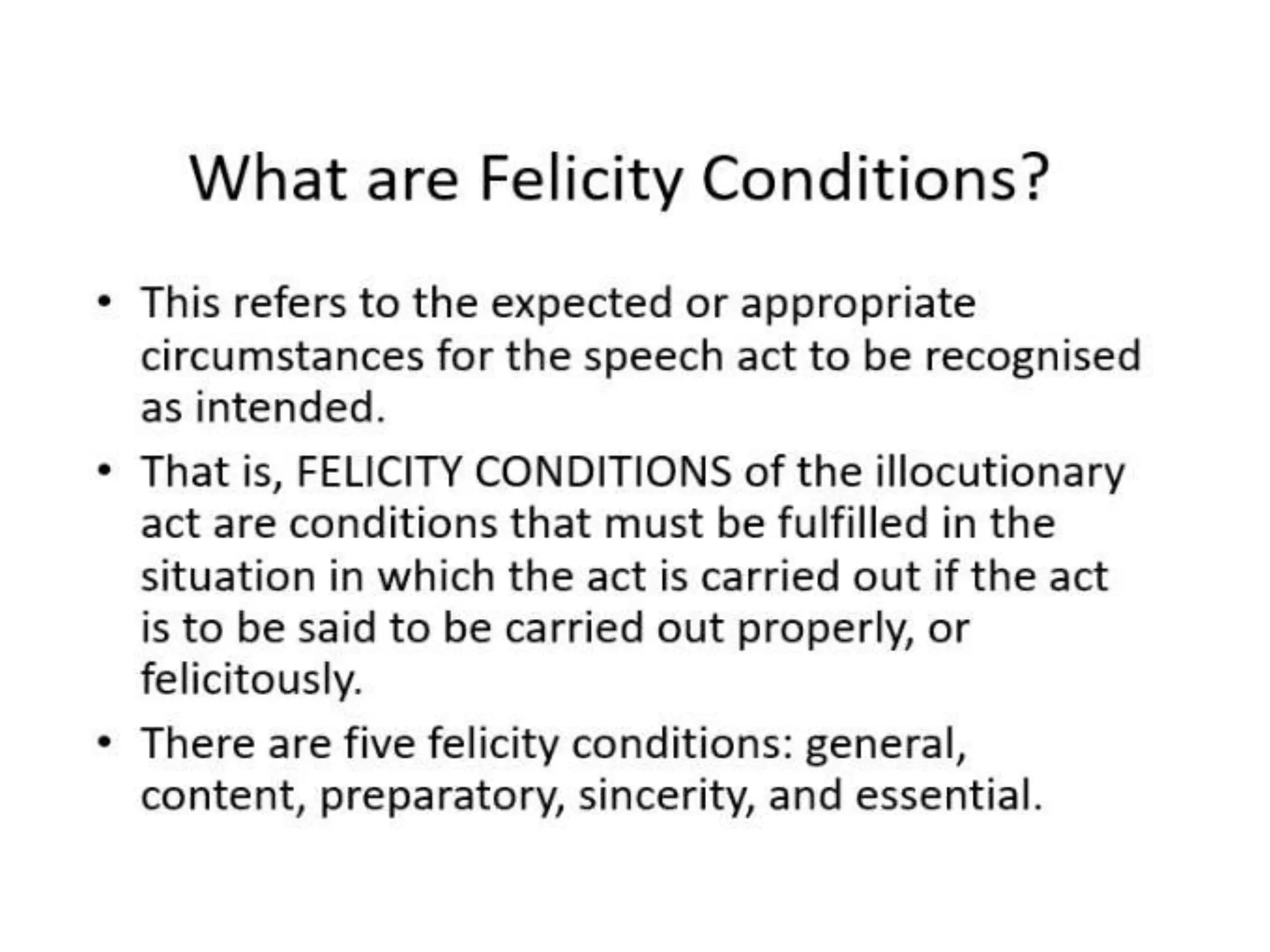 Felicity Conditions pgc-1.pptx for bs learners | PPTX