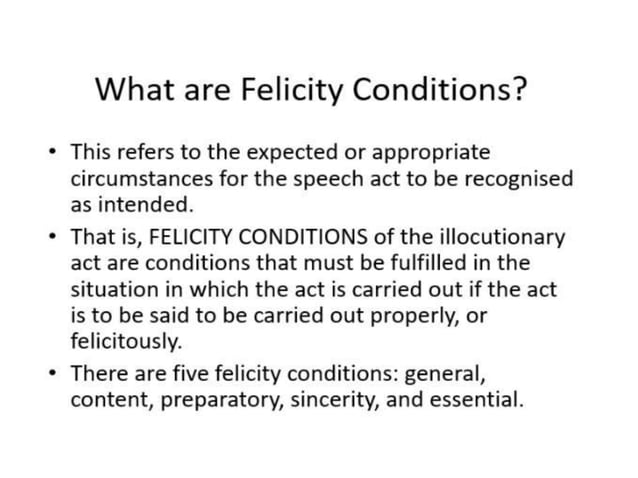 Felicity Conditions pgc-1.pptx for bs learners | PPT
