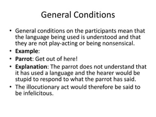 Felicity Conditions pgc-1.pptx for bs learners | PPT