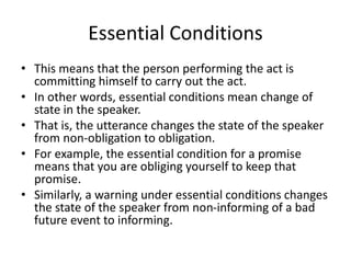 Felicity Conditions pgc-1.pptx for bs learners | PPT