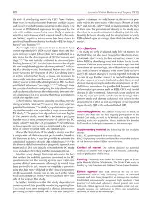 Feline joint problmes 2021 | PDF