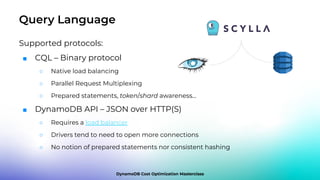 DynamoDB Cost Optimization Masterclass: ScyllaDB as a DynamoDB ...