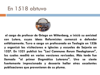Felipe Melanchton | PPT