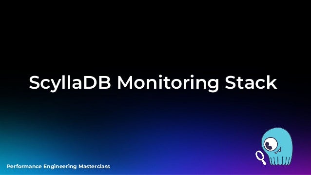 Performance Engineering Masterclass Observability Best Practices In Distributed Databases Ppt