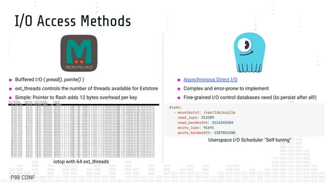 Why Databases Cache, but Caches Go to Disk | PPT