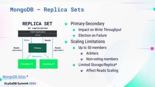 MongoDB to ScyllaDB: Technical Comparison and the Path to Success | PPT