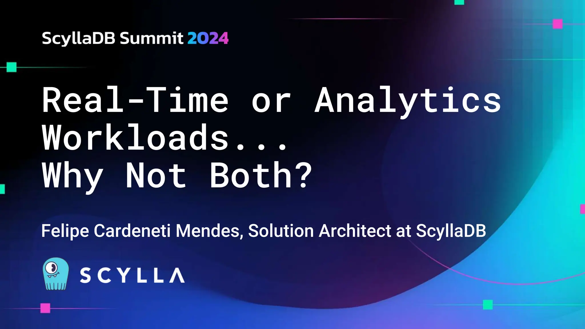 Real-Time or Analytics Workloads... Why Not Both? | PPT