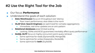 Data Modeling for Performance Masterclass: Why Data Modeling Matters | PPT