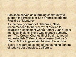 Felipe De Neve | PPT