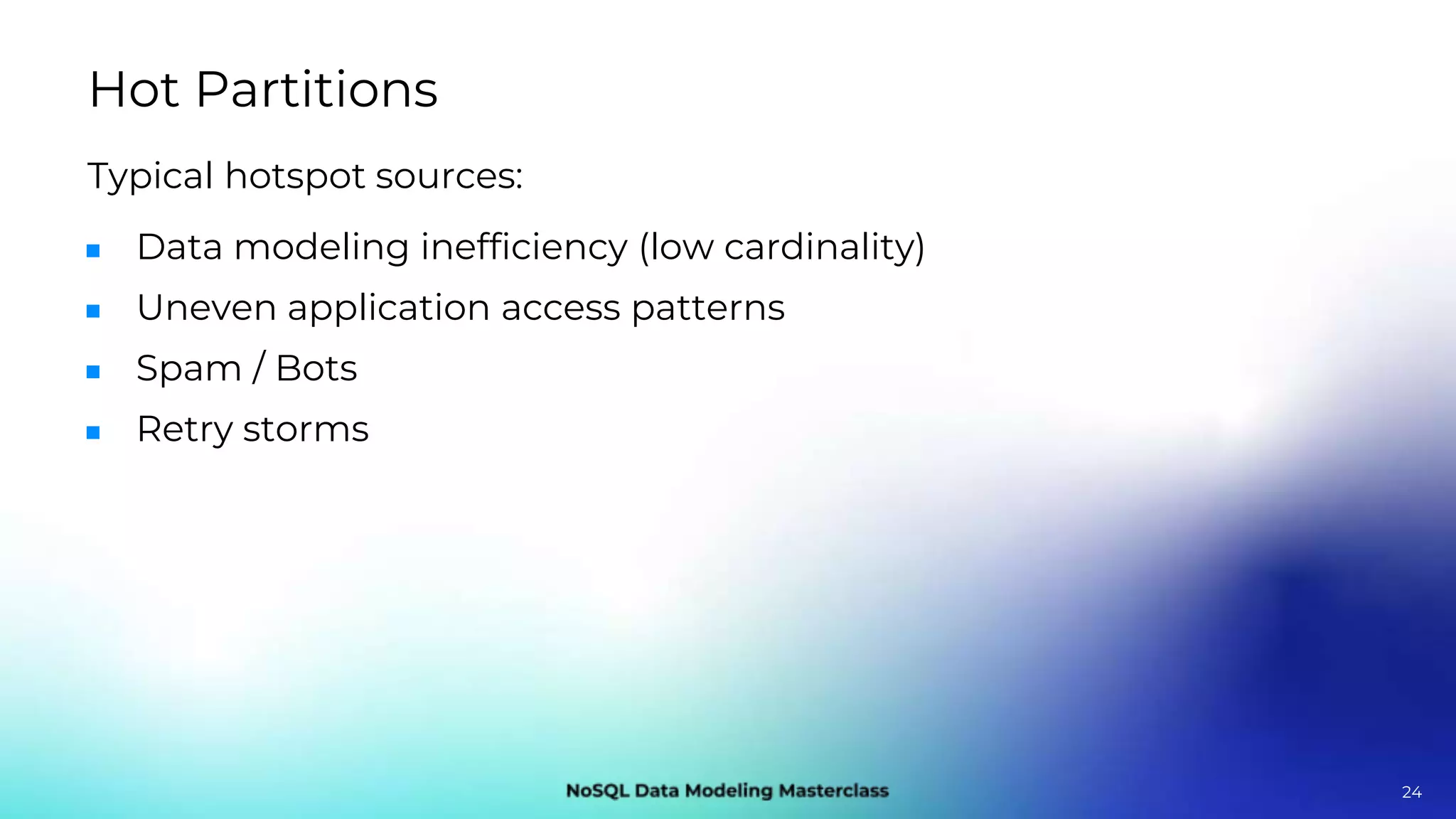 Top NoSQL Data Modeling Mistakes | PPTX