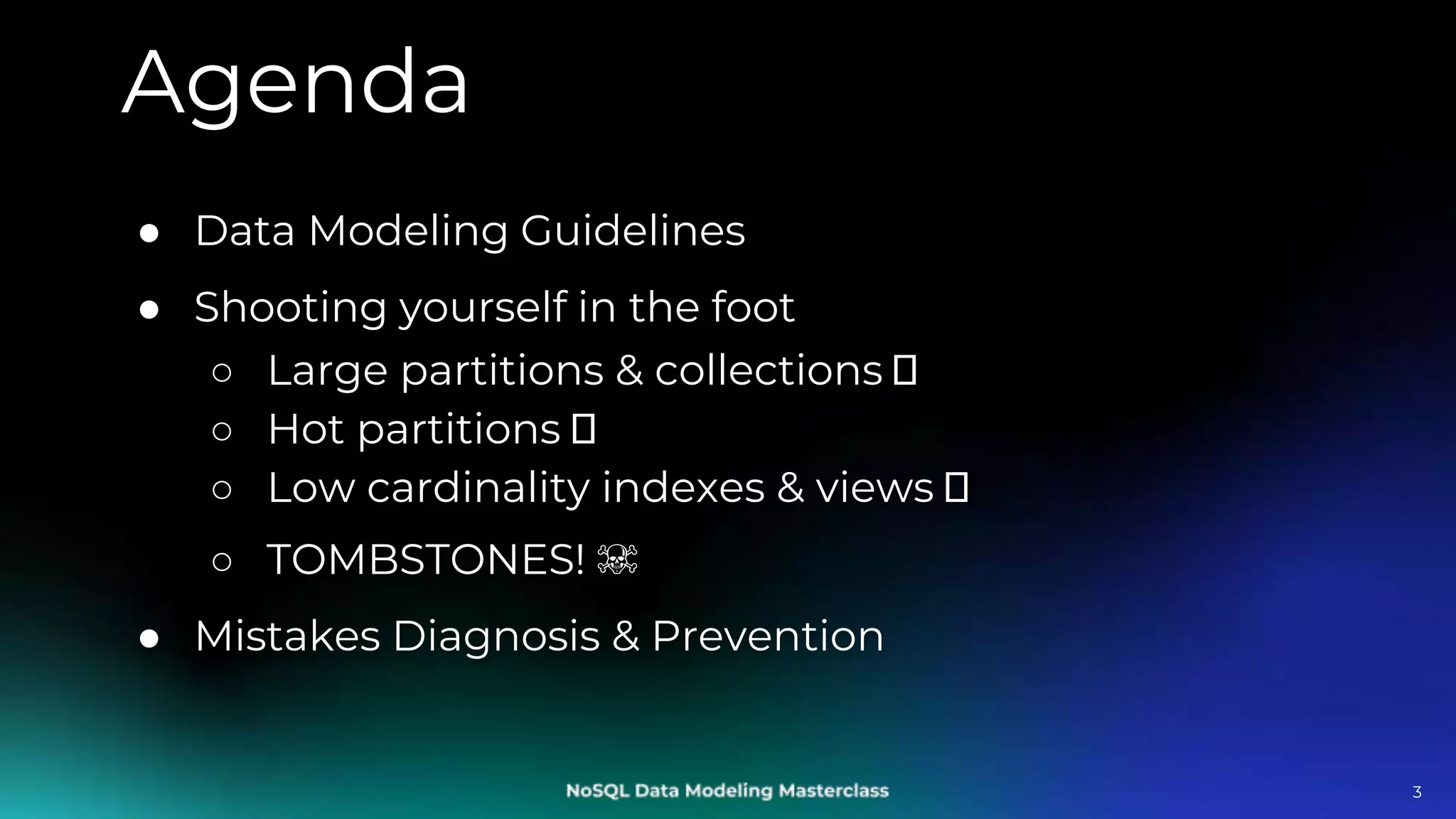 Top NoSQL Data Modeling Mistakes | PPTX