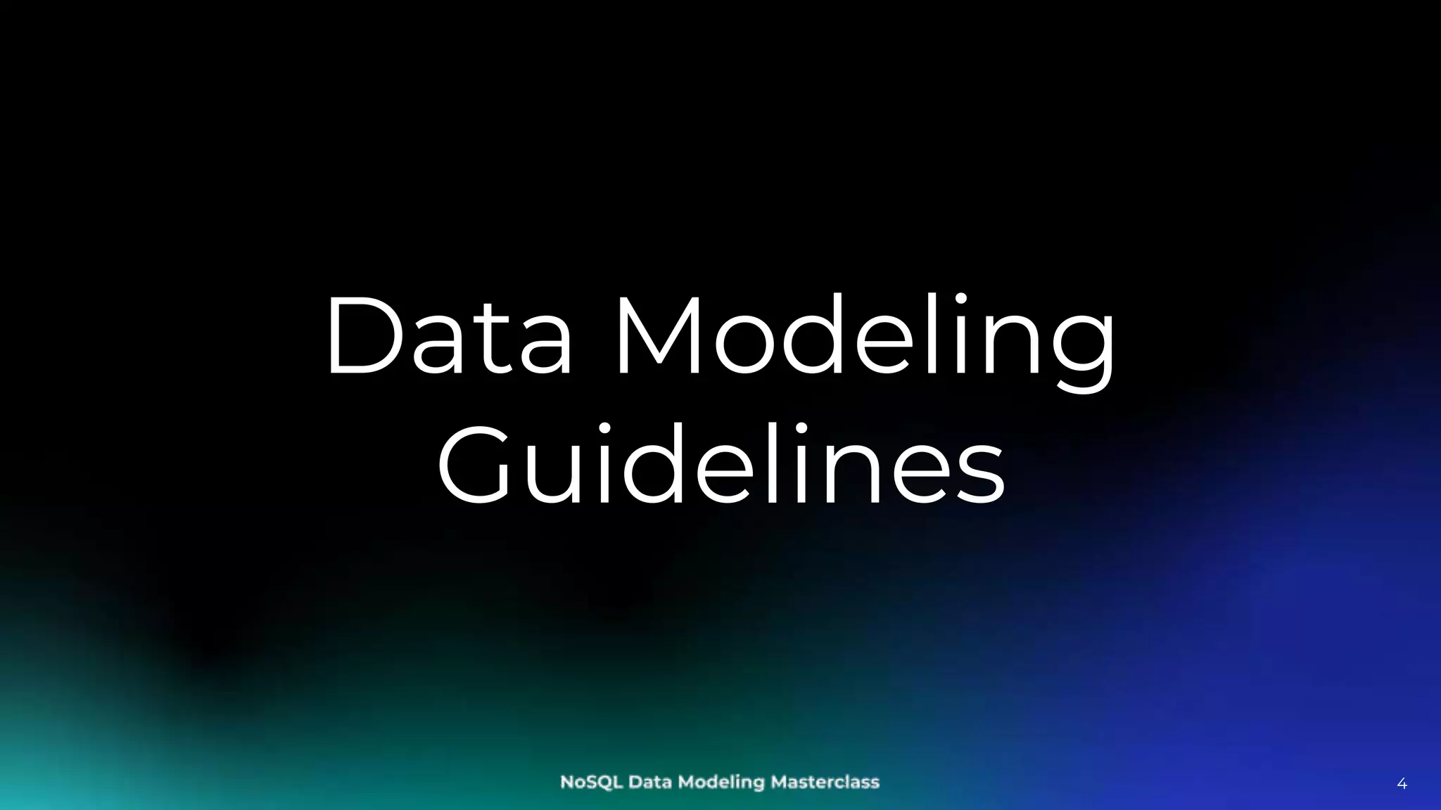 Top Nosql Data Modeling Mistakes Ppt