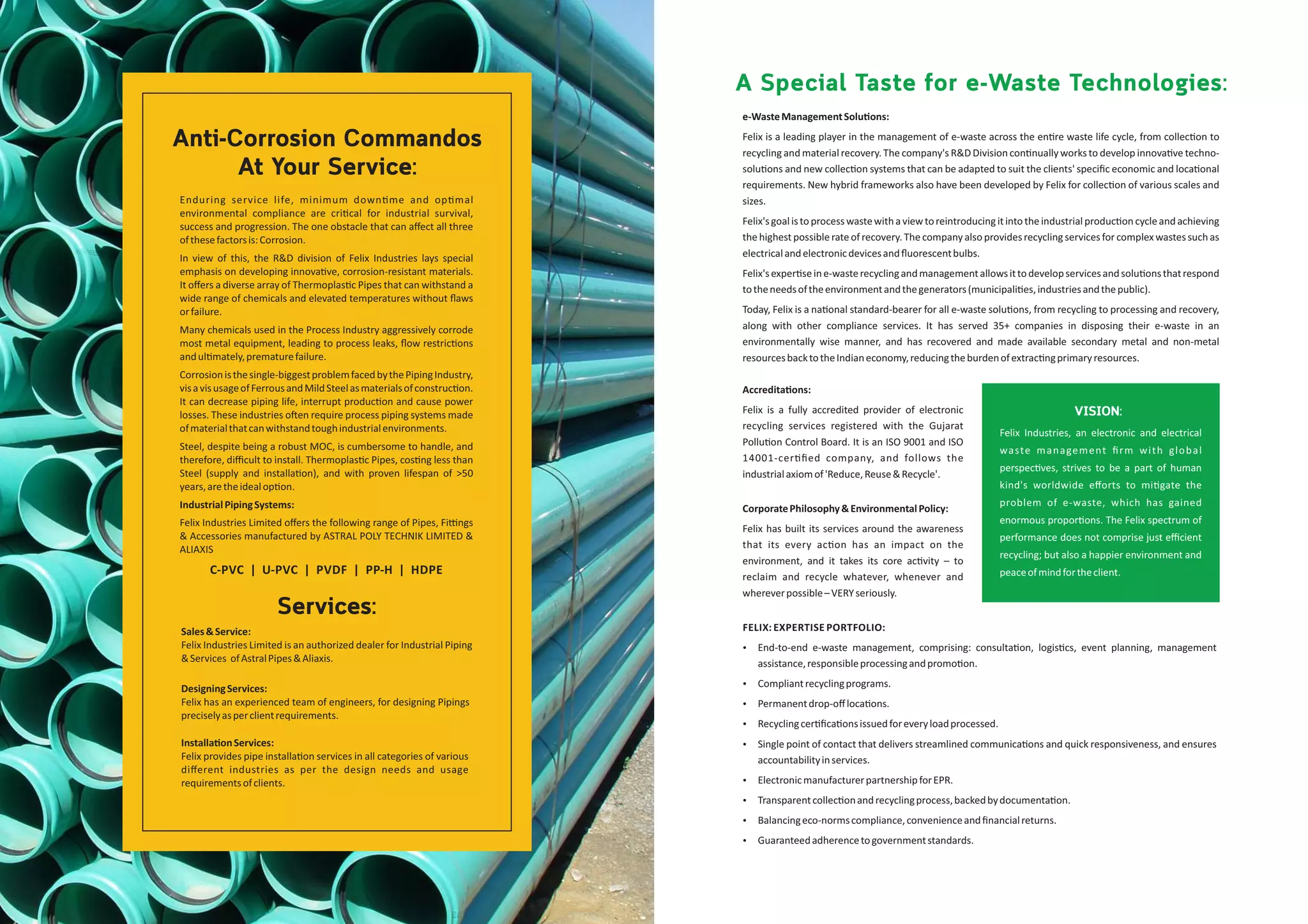 WATER AND SEWAGE TREATMENT PLANT By Felix Industries Limited | PDF