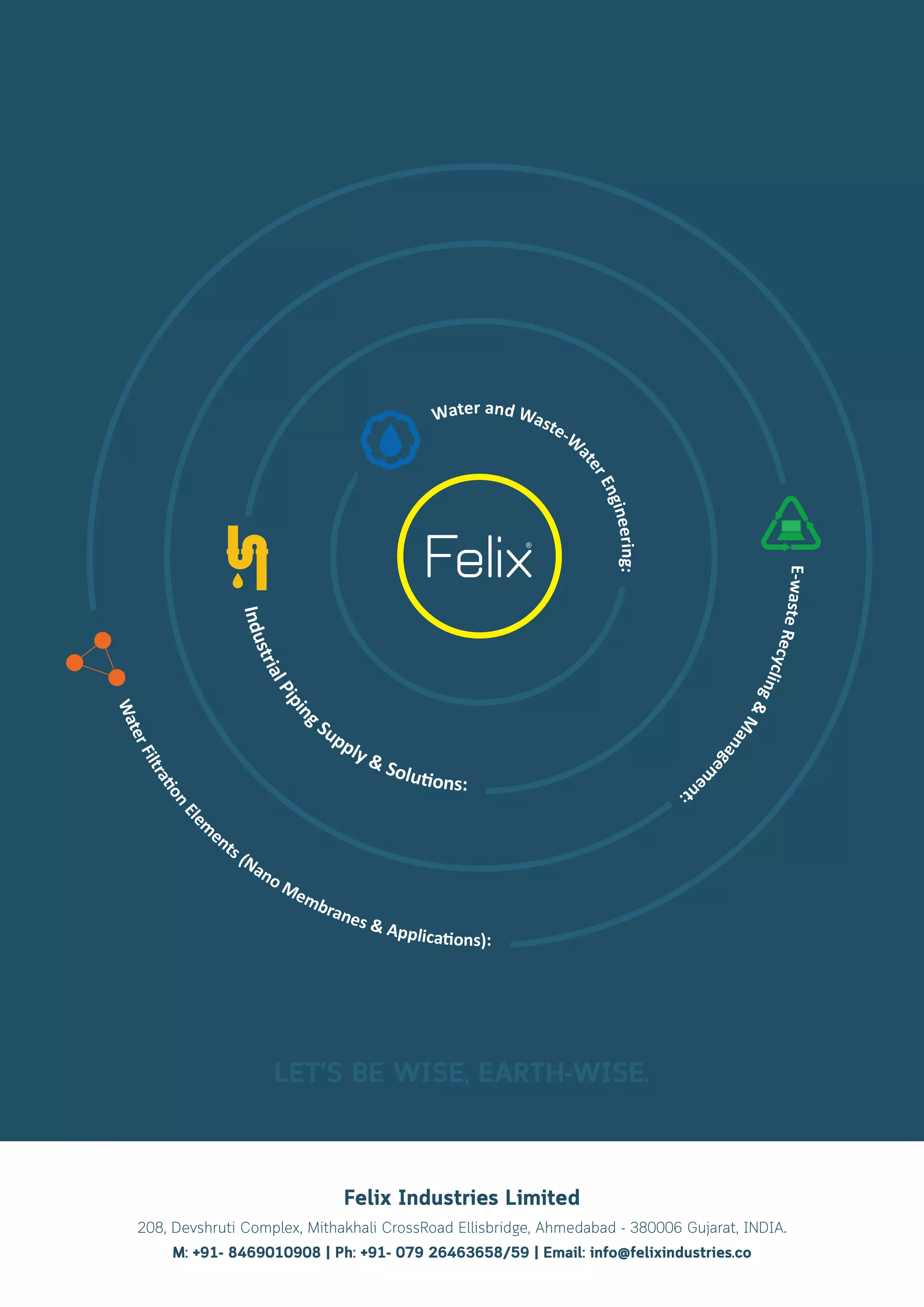 WATER AND SEWAGE TREATMENT PLANT By Felix Industries Limited | PDF