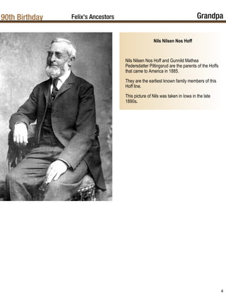 Felix's Ancestors | PPT