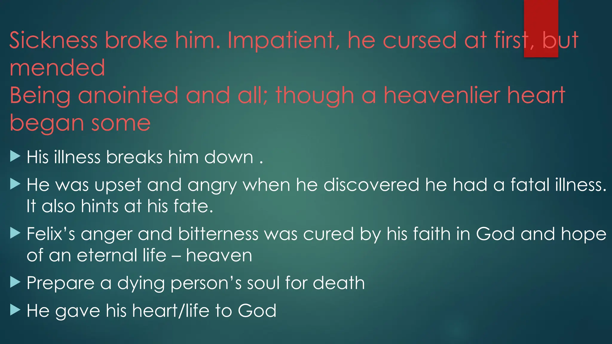 Felix Randal a poem by Gerard Manley Hopkins.pptx