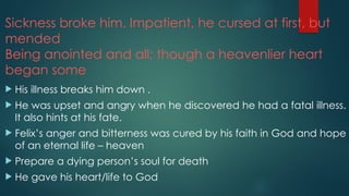 Felix Randal a poem by Gerard Manley Hopkins.pptx