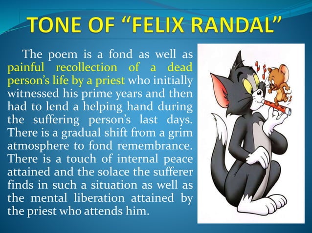 Felix Randal Poem by G.M.Hopkins | PPTX | Poetry | Books and Literature