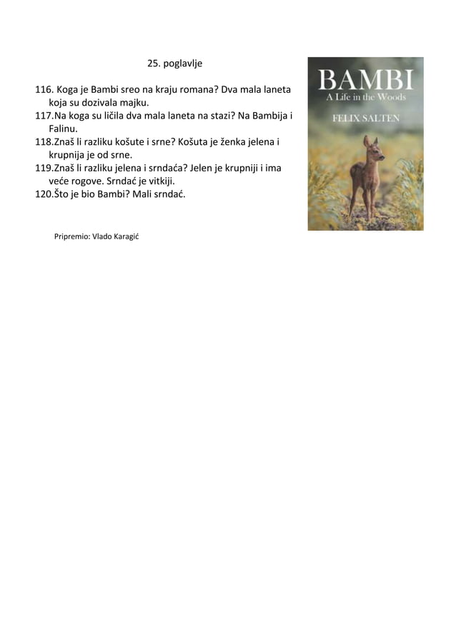 Felix Salten - Bambi - velika skripta s pitanjima.docx
