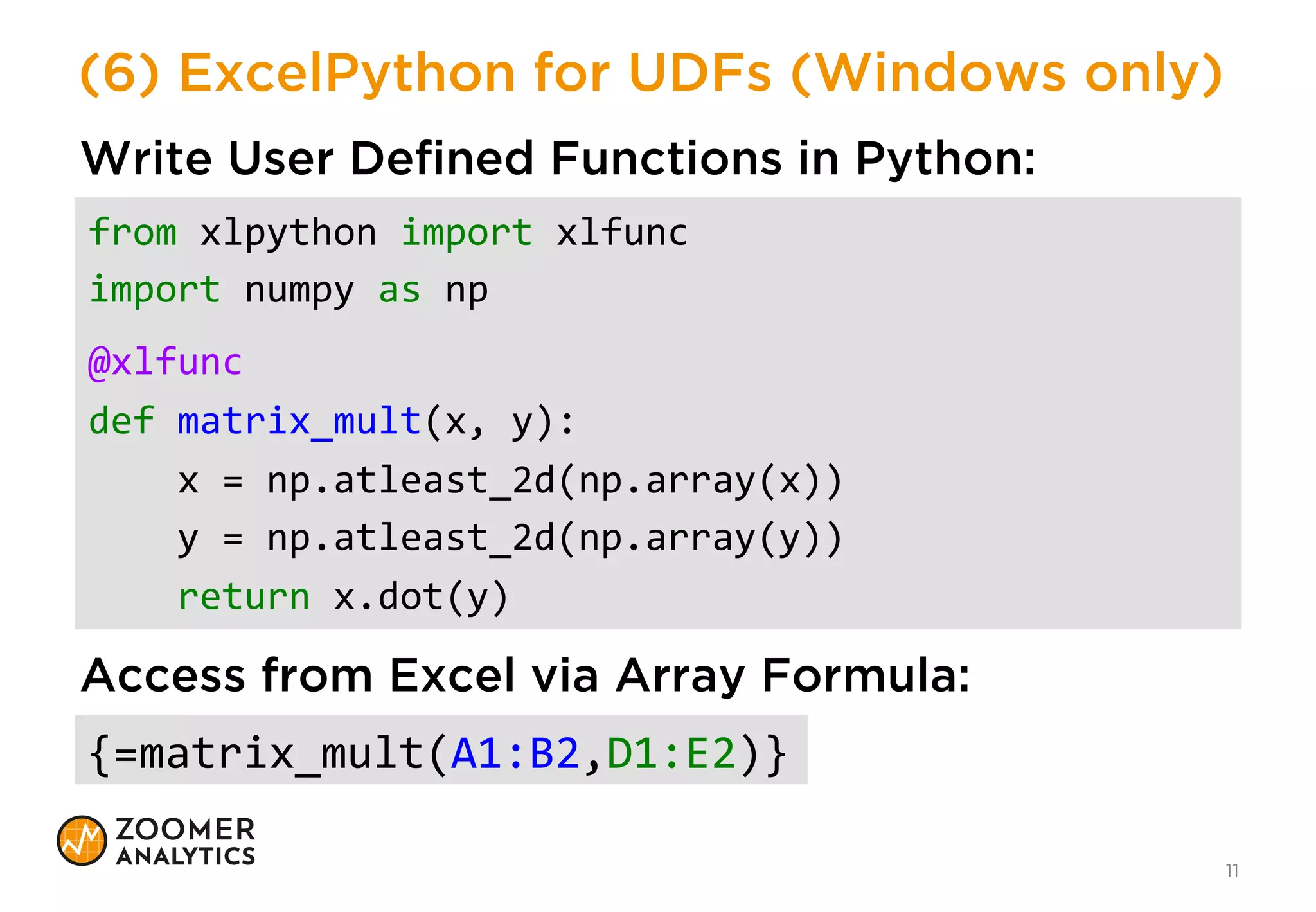xlwings – Make Excel Fly with Python | PDF