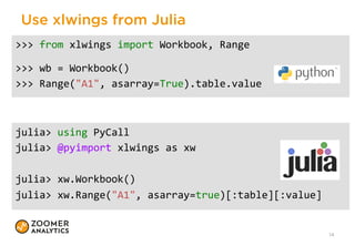 xlwings – Make Excel Fly with Python | PDF