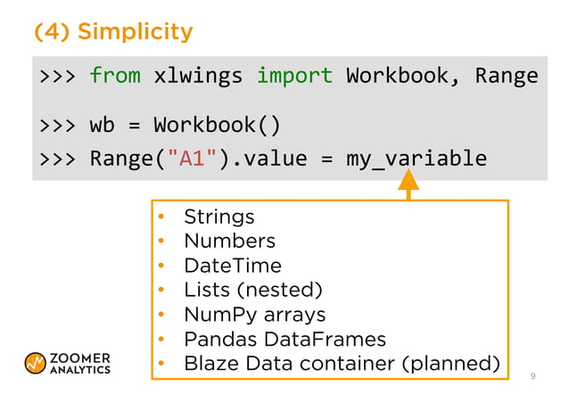 xlwings – Make Excel Fly with Python | PDF