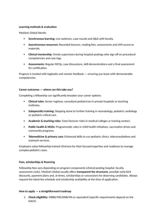 Fellowship in Pediatrics in India — A complete guide with MedJoin Global.docx
