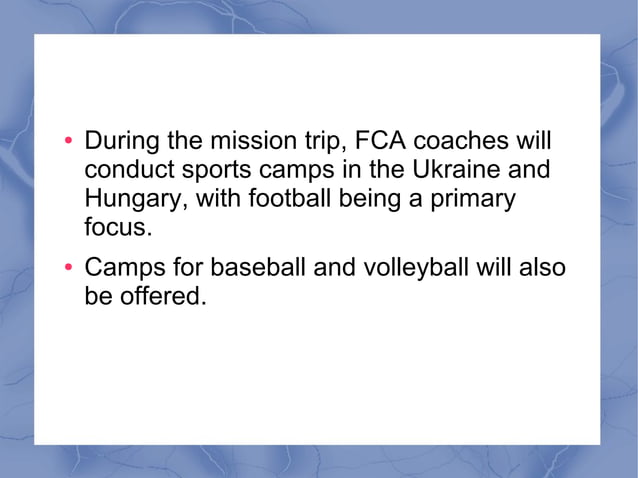 Fellowship of christian athletes (fca) | ODP | Christianity | Religion ...