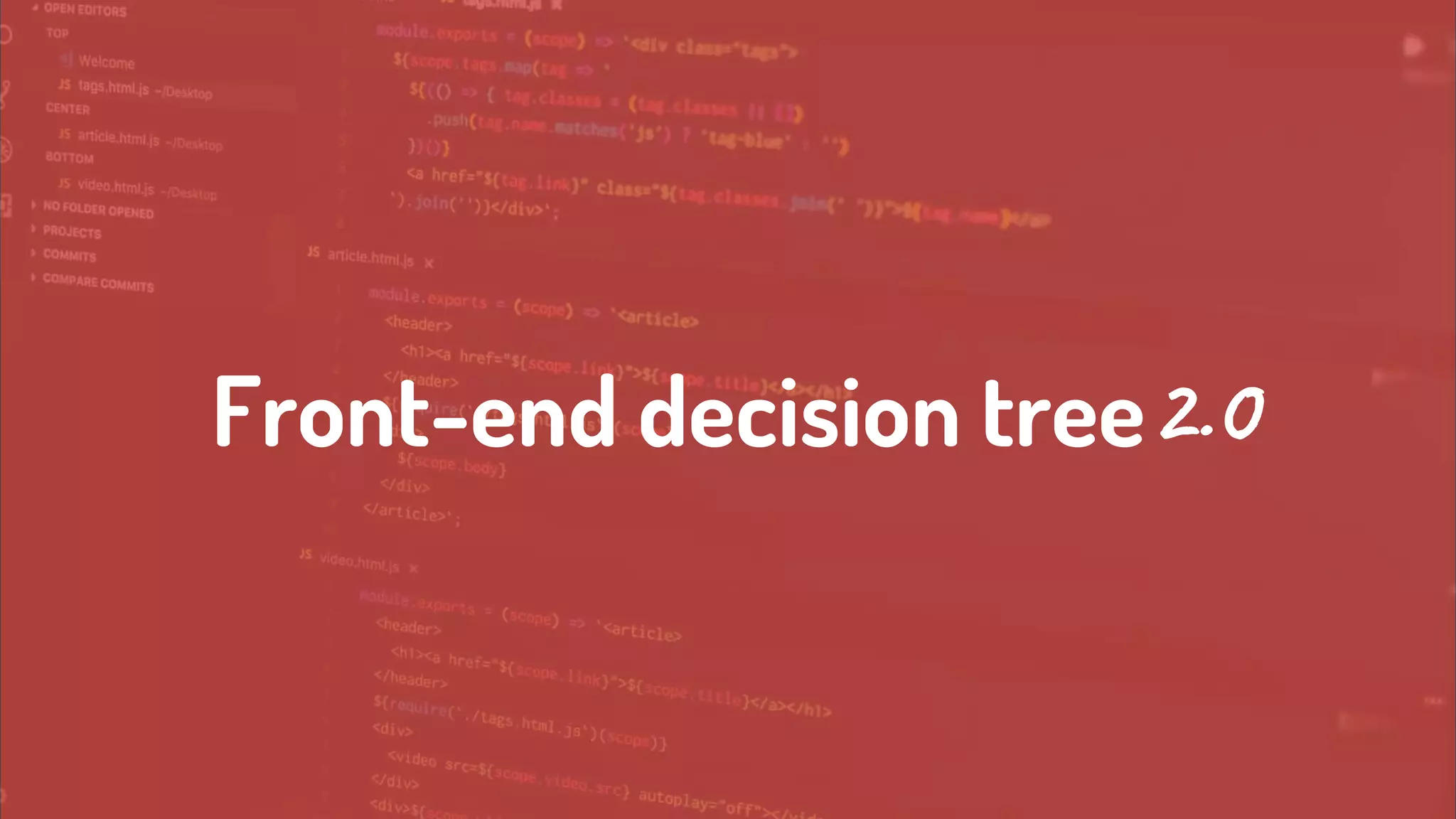 Fe love front-end decision tree | PPT