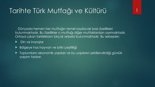 osmanlı mufağı ve osmanlı yemekleri pptx | PPTX