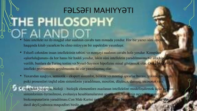 Felsefe suni intellekt | PPTX