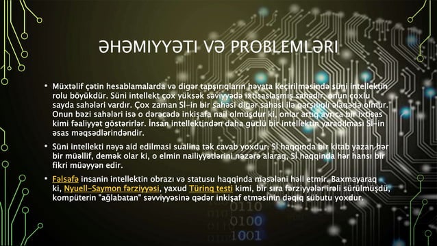 Felsefe suni intellekt | PPTX