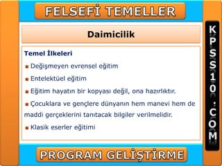 Felsefi temeller | PPT