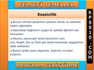 Felsefi temeller | PPT
