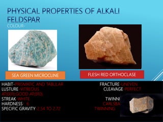 Felspar group | PPTX