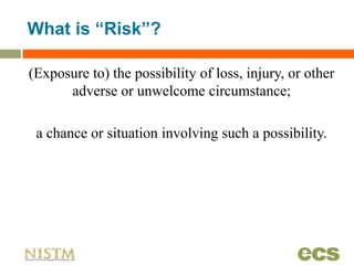 Effective Storage Tank Risk Management | PPTX