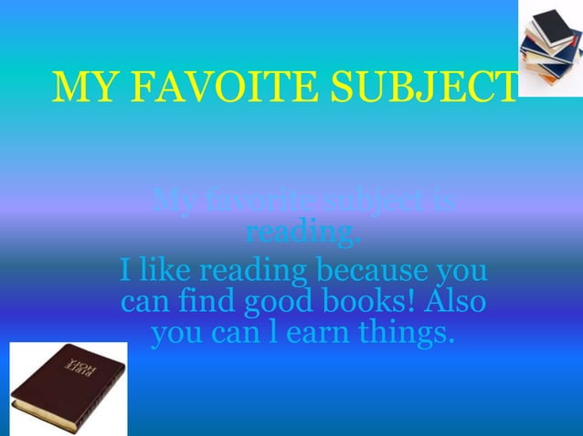 Grace's Favorite Things | PPTX